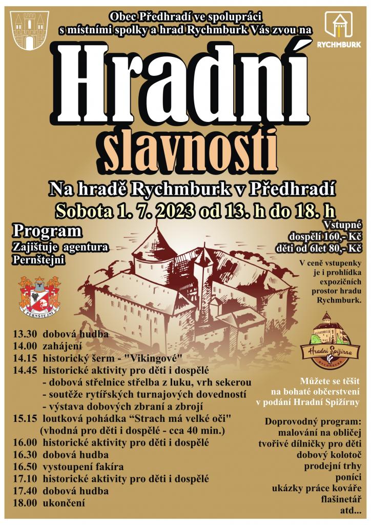 Hradní slavnosti na hradě Rychmburk v Předhradí - Oficiální stránka ...